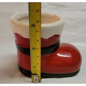 Holiday | 221 Mr Christmas Ceramic Mug Vintagestyle Santas Boot 3 ...